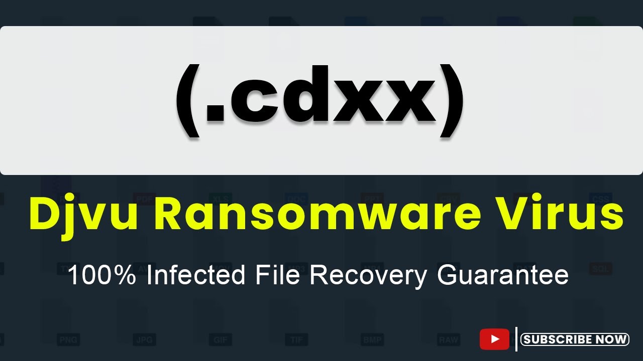 || SOLVED 🔘|| Cdxx (.cdxx) Djvu ransomware virus - removal and ...