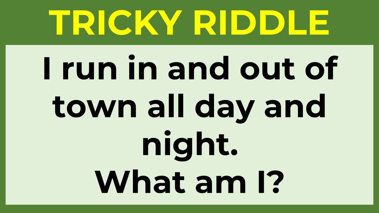 English Tricky Riddles Quiz: If you scored 99% on the quiz, your ...
