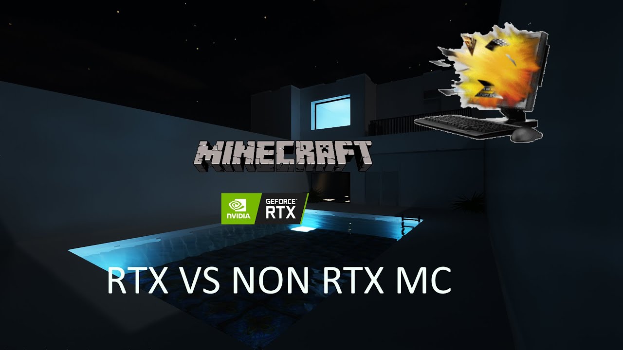 Minecraft RTX on vs RTX off - YouTube