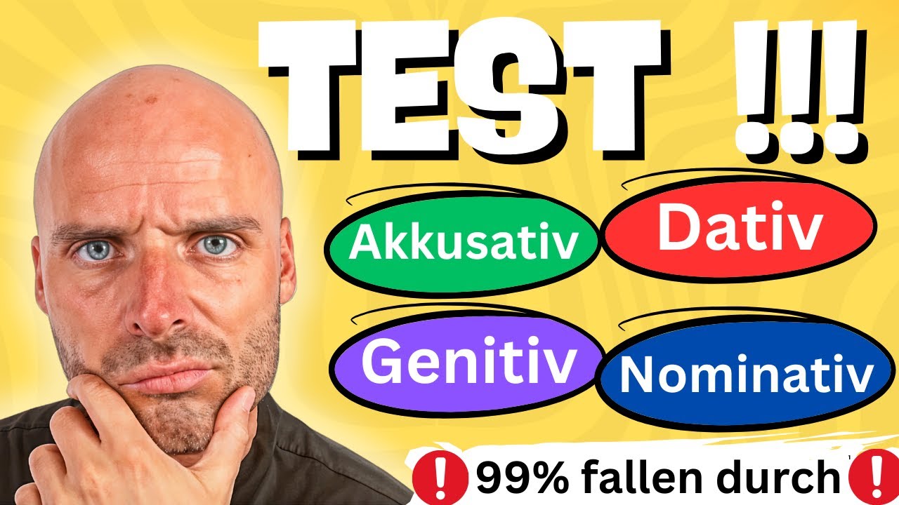 WER diese FEHLER findet, hat B2/C1-Niveau I NOM AKK DAT GEN - YouTube