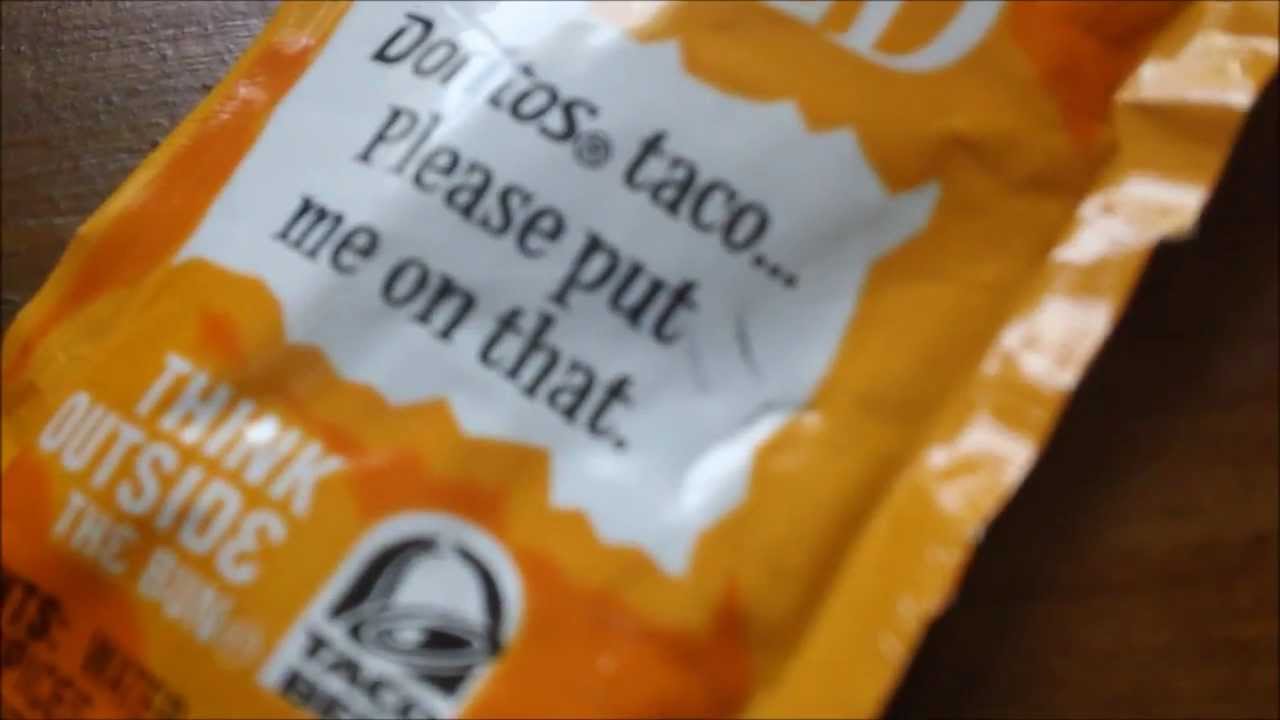 A Sad Border Sauce Packet - YouTube