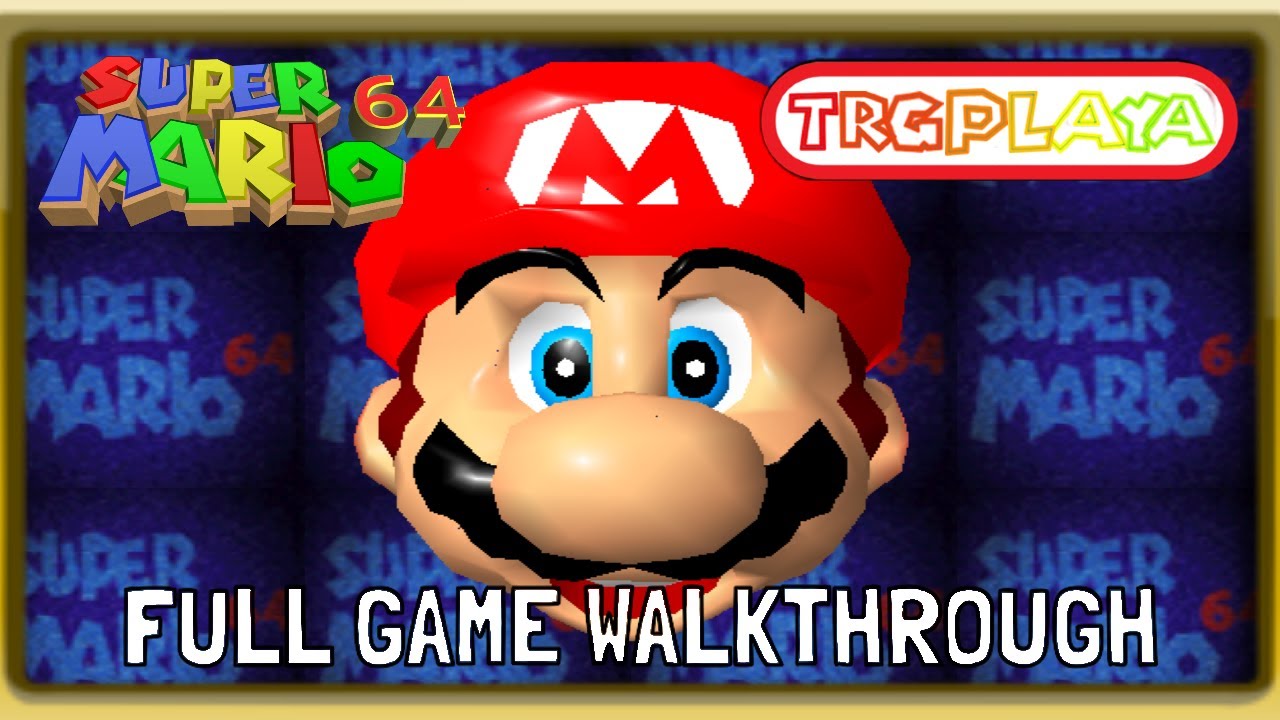 Super Mario 64 - Full Game Walkthrough (1080p) - YouTube