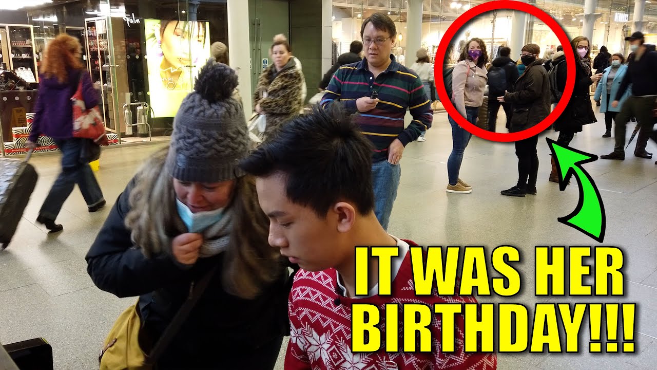 It Was Her Birthday! From Happy Birthday to Merry Christmas in Public ...