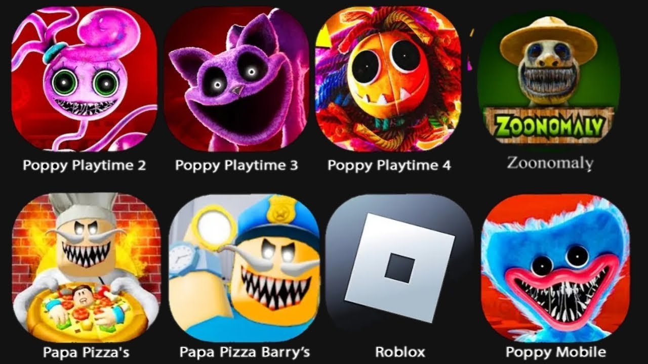 Poppy Playtime Chapter 3 Mobile,Poppy 4 Mobile,Poppy Mobile 1 2,Roblox ...