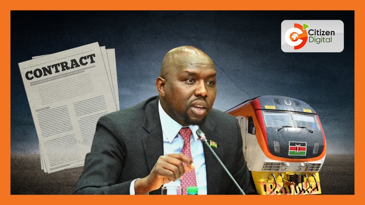 Kipchumba Murkomen says he will make known SGR deal - YouTube