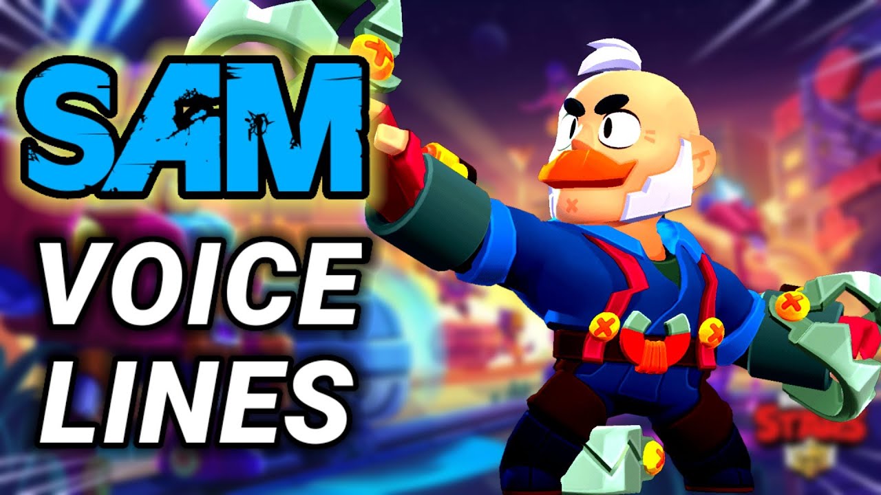 Sam voice lines and quotes \ Dialogues with English Subtitles | Brawl ...