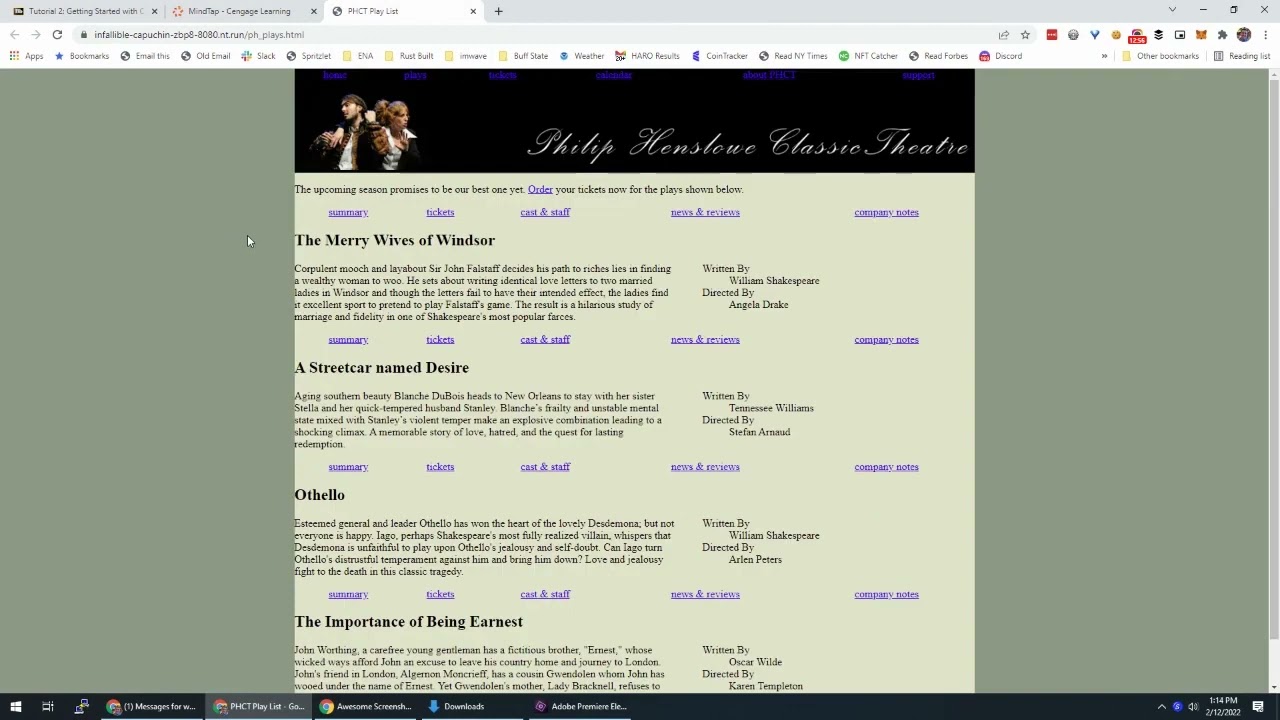 T2 Case Problem 1: Philip Henslowe Classic Theatre MindTap Video Solution - YouTube