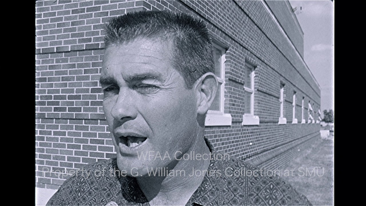 Hayden Fry - SMU Football 1962 - YouTube