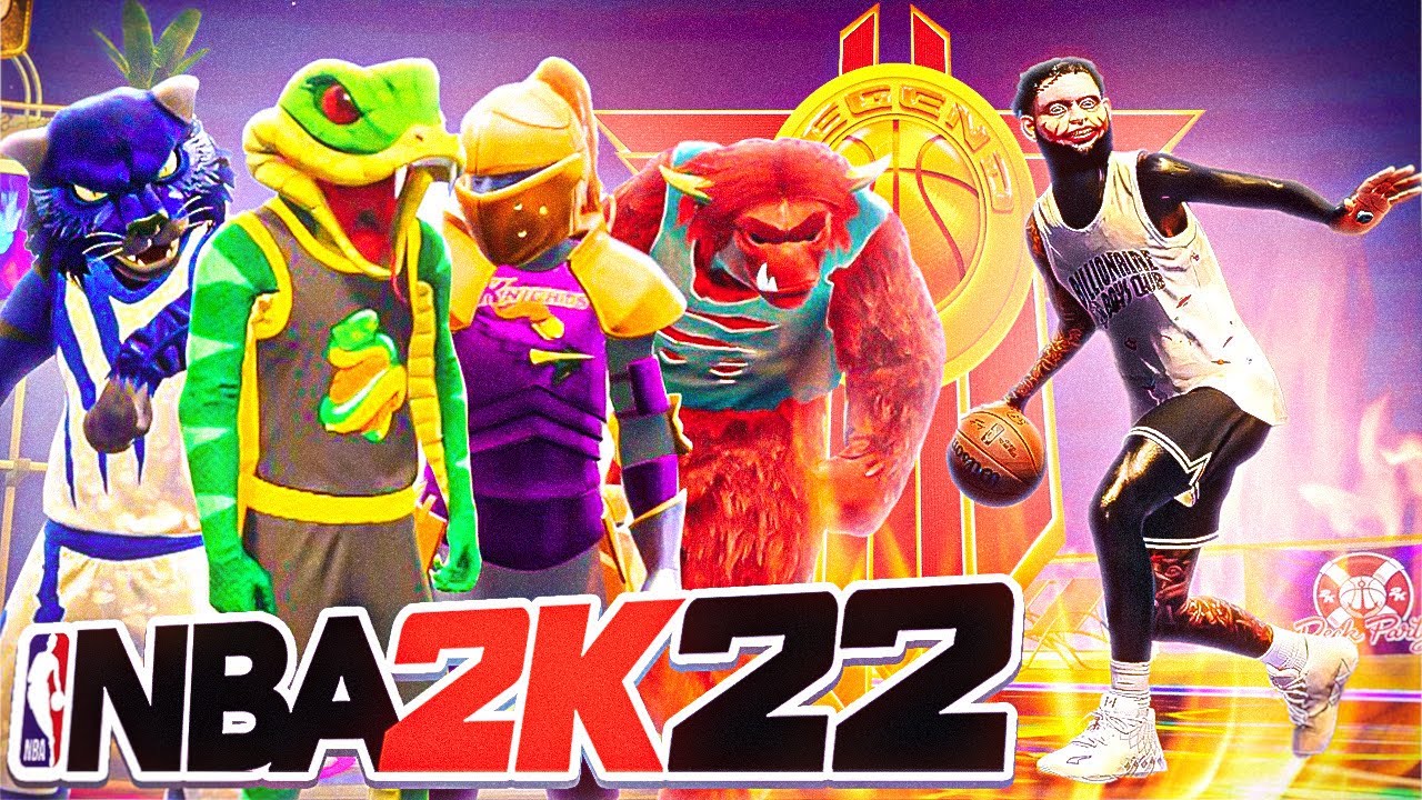 I HIT LEGEND WITH THE BEST BUILD in NBA 2K22! UNLOCKING ALL MASCOTS ...