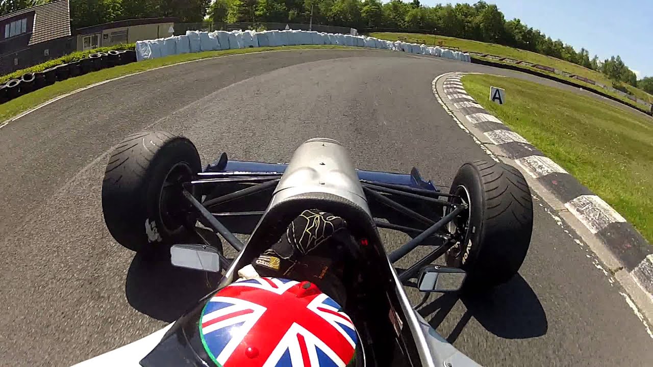 F1 experience, driving 1994 footwork arrows F1 car. - YouTube