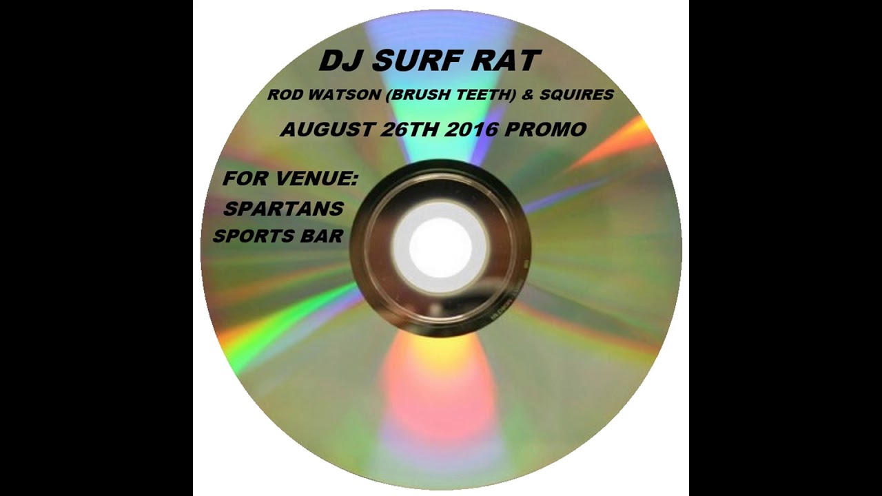 DJ SURF RAT - BRUSH TEETH & SQUIRES PROMO 2016 - YouTube