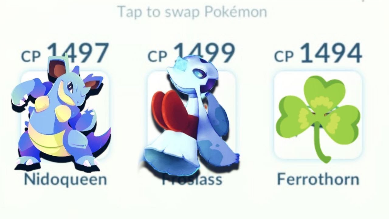 FROSLOSS ️ 2v1 BEST ICE & GHOST TYPE | FERROTHORN 🍀 & NIDOQUEEN ...