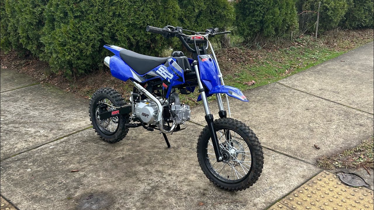 10 Minute Ride on my new SSR 125 (#dirtbike) - YouTube