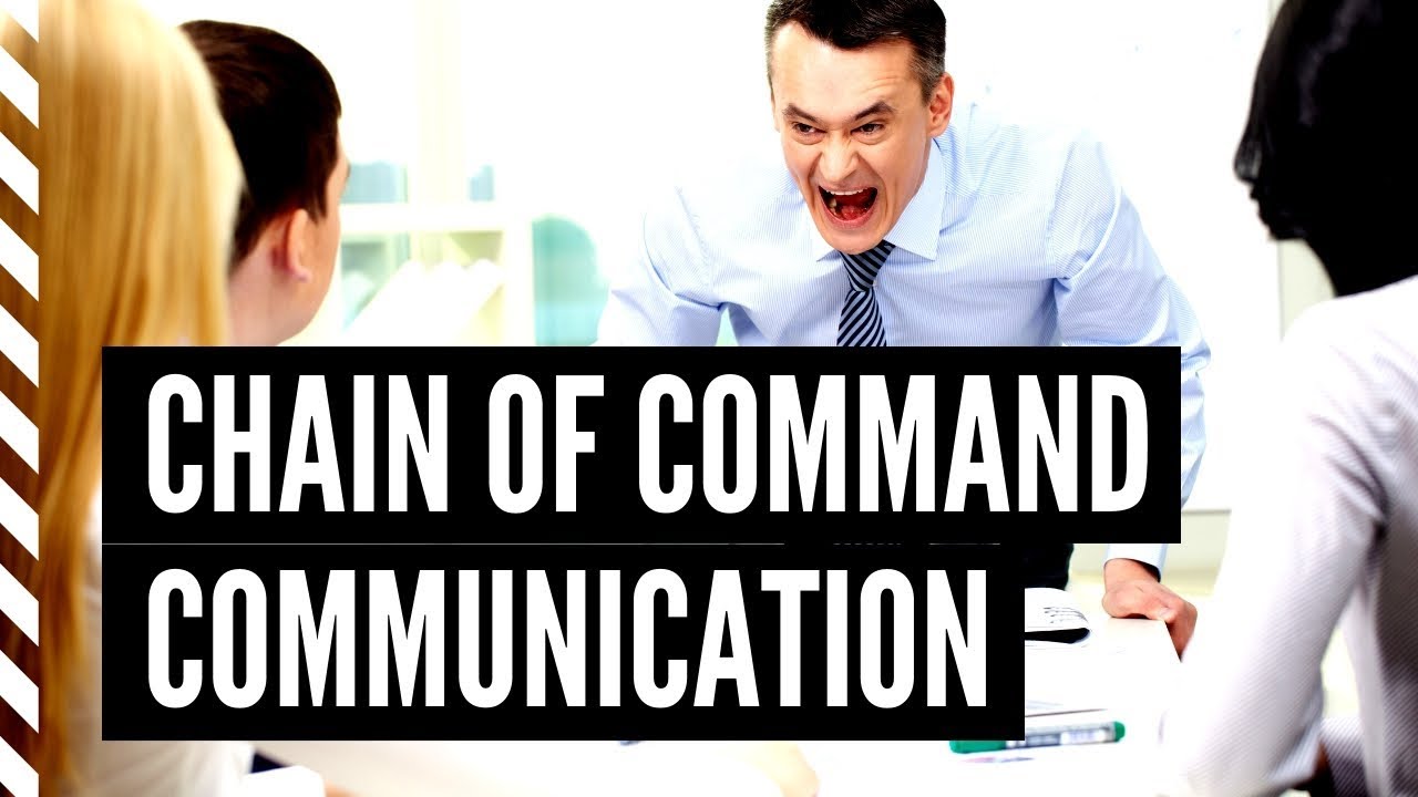 Toxic Work Environment 10: Is Chain-of-Command Communication is out of ...