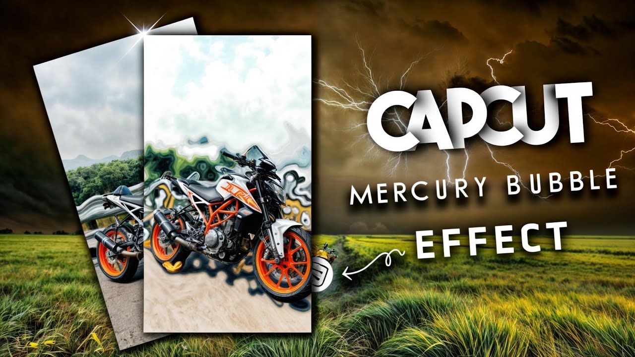 Capcut MERCURY BUBBLE Effect Tutorial - YouTube