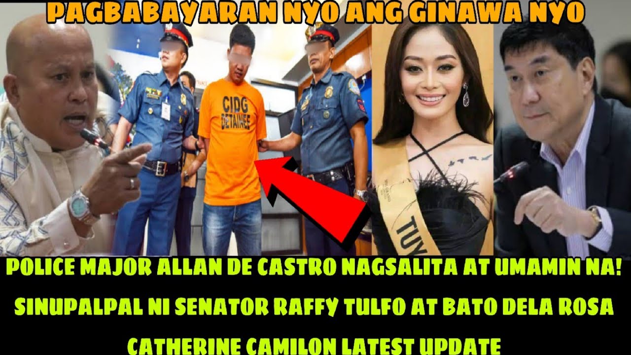 Police Maj Allan De Castro Umamin na,Catherine Camilon Makikita na ...