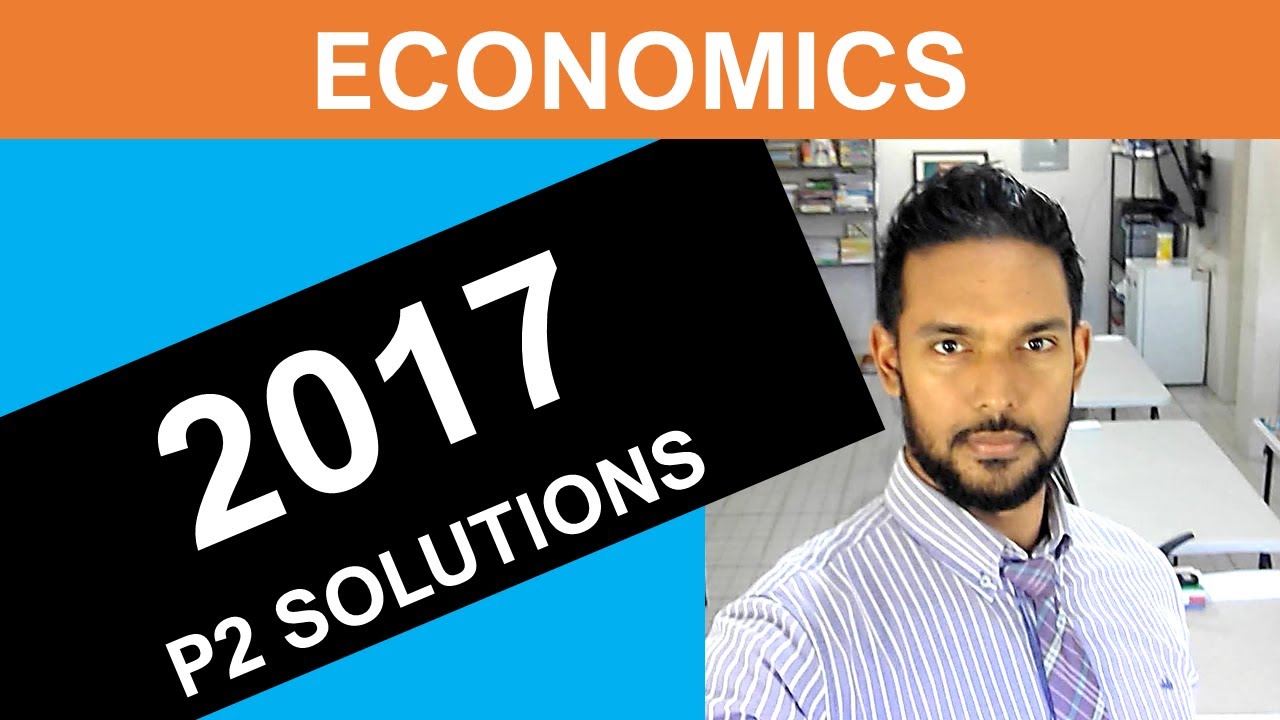 CSEC Economics revision 2019 (2018 P2) - YouTube