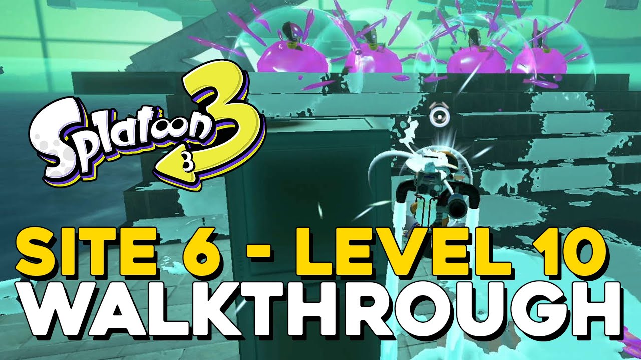 Splatoon 3 Mission: Fly Fishin' Walkthrough (Site 6 - Level 10) - YouTube