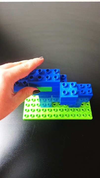 МАЛЕНЬКИЙ СЛОНИК ИЗ ЛЕГО ДУПЛО #слон #лего #lego #diy #legoduplo # ...