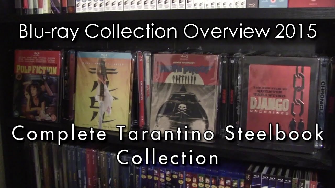 Blu-ray Collection Overview 2015 #6 | Complete Tarantino Steelbook ...