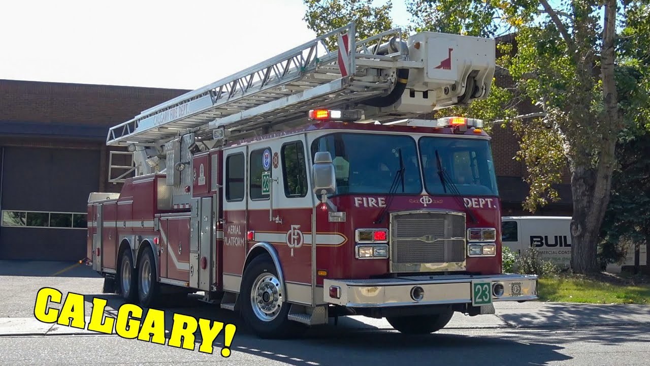 *Tones!* [BRONTO SKYLIFT] - CALGARY Fire Department | Engine 23 ...