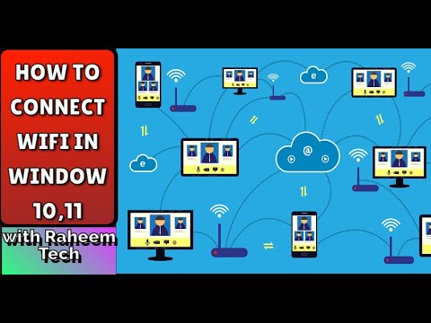 How to connect wifi on computer in Window 10,11? how to connect your pc ...
