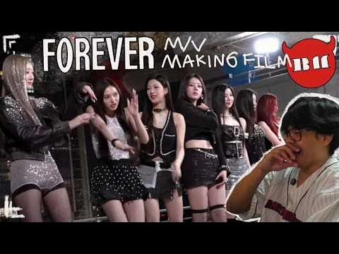 FUNNY AND UNSERIOUS VIBES with BABYMONSTER - ‘FOREVER’ M/V MAKING FILM REACTION - YouTube