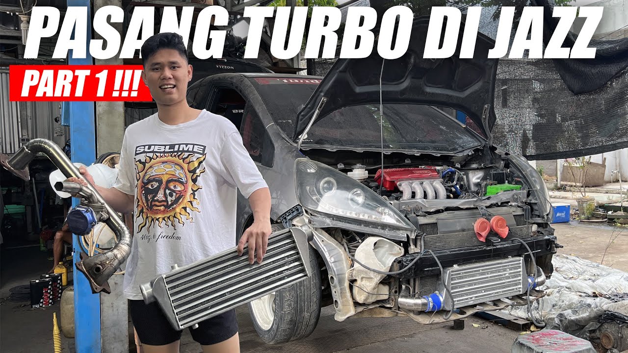 TURBO UDAH KEPASANG !!!! PROJEK JAZZ TURBO AKHIRNYA DI MULAI 😁 PART 1 ...