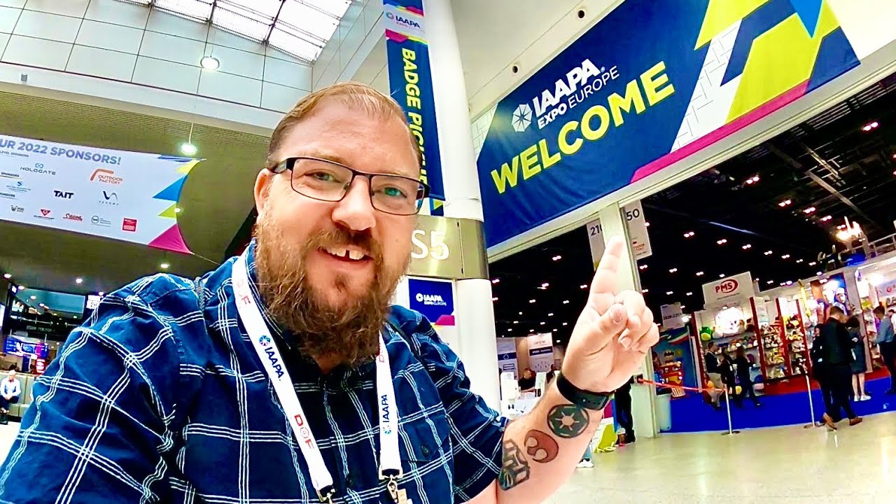 IAAPA Expo Europe - ExCel London - Vlog 13th September 2022 - YouTube