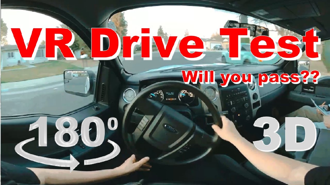 Vr 180 3d Driving Test Relaunch Will You Pass Youtube
