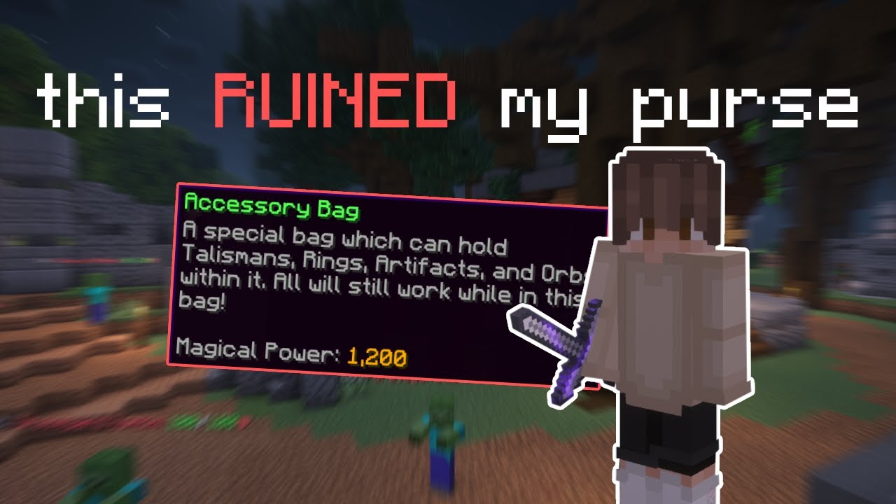 I Got 1200 MAGICAL POWER In Hypixel Skyblock - YouTube