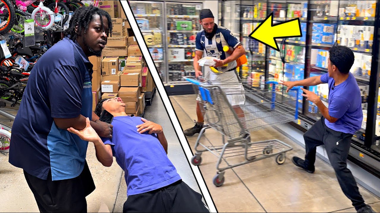 Tweaking Out In Public Prank! *GONE WILD* - YouTube