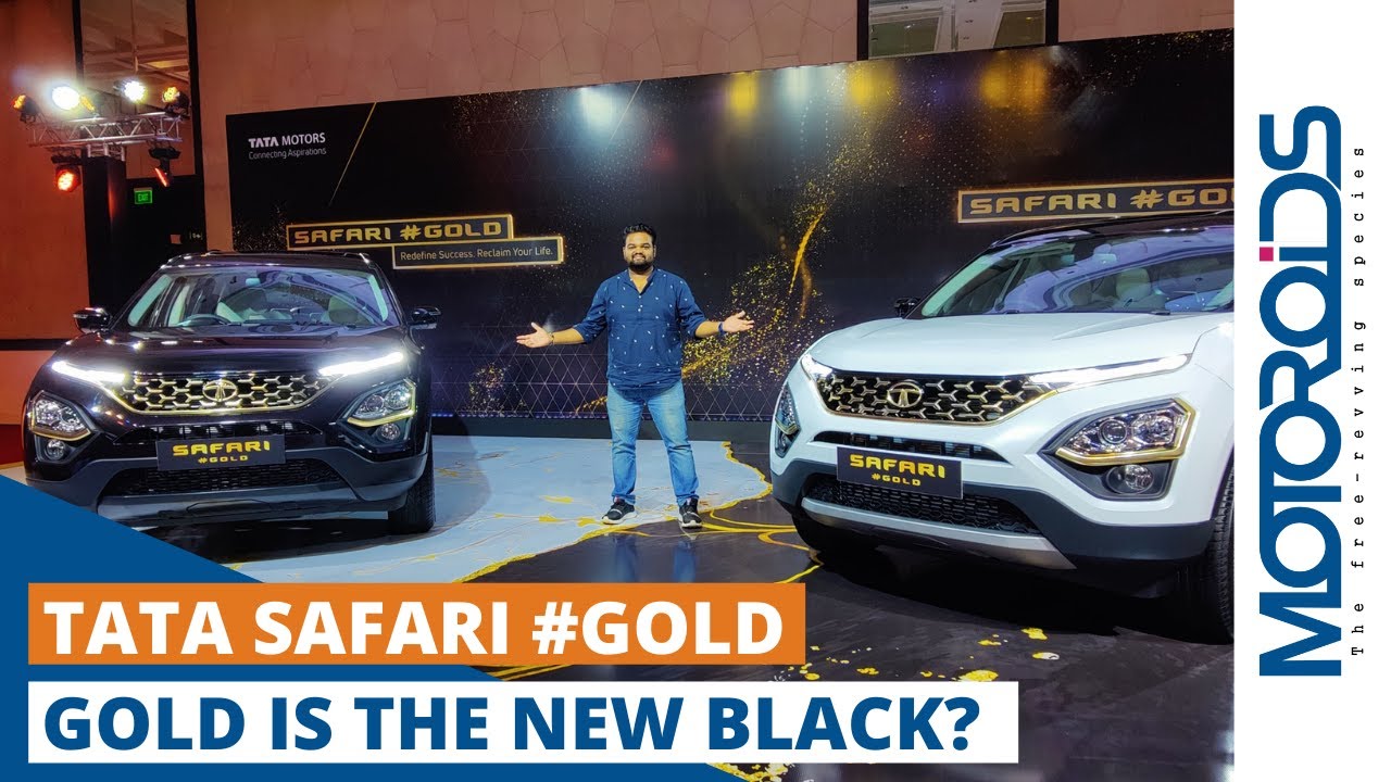 Tata Safari Gold Edition | What’s New? | All Changes Shown | Motoroids ...
