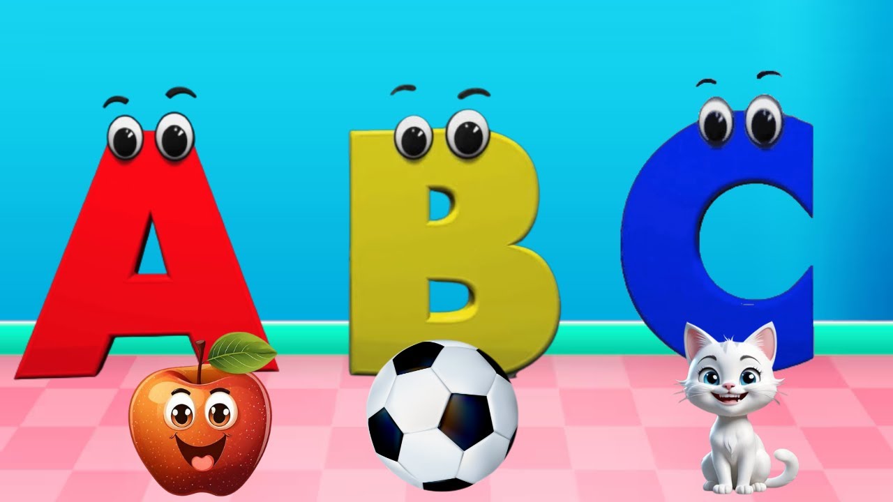 The ABC Phonics Song For Toddler | Abcd Alphabet For Kids A to Z | Abc ...