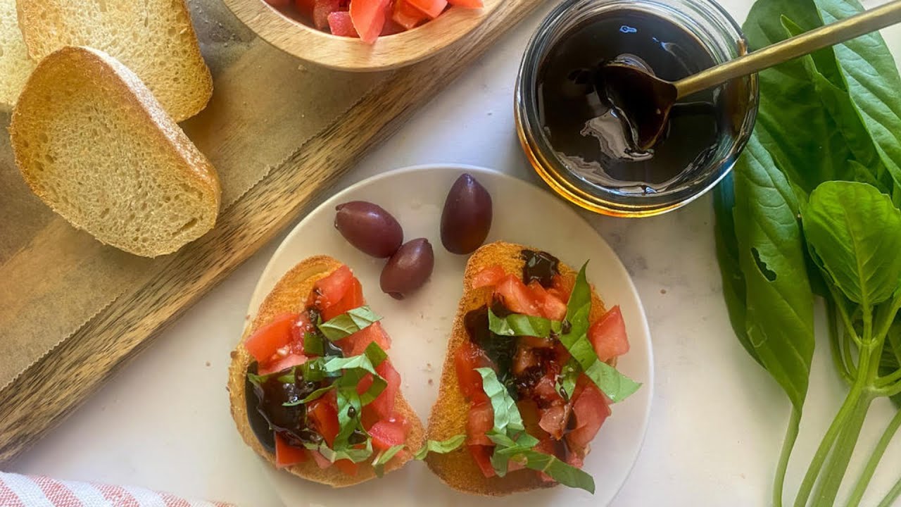 Sweet Balsamic Glaze Recipe - YouTube