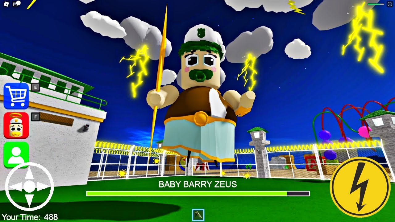 🌩️ ZEUS BABY BARRY UPDATE ⚡ NEW SCARY OBBY FULL GAMEPLAY (ROBLOX) - YouTube