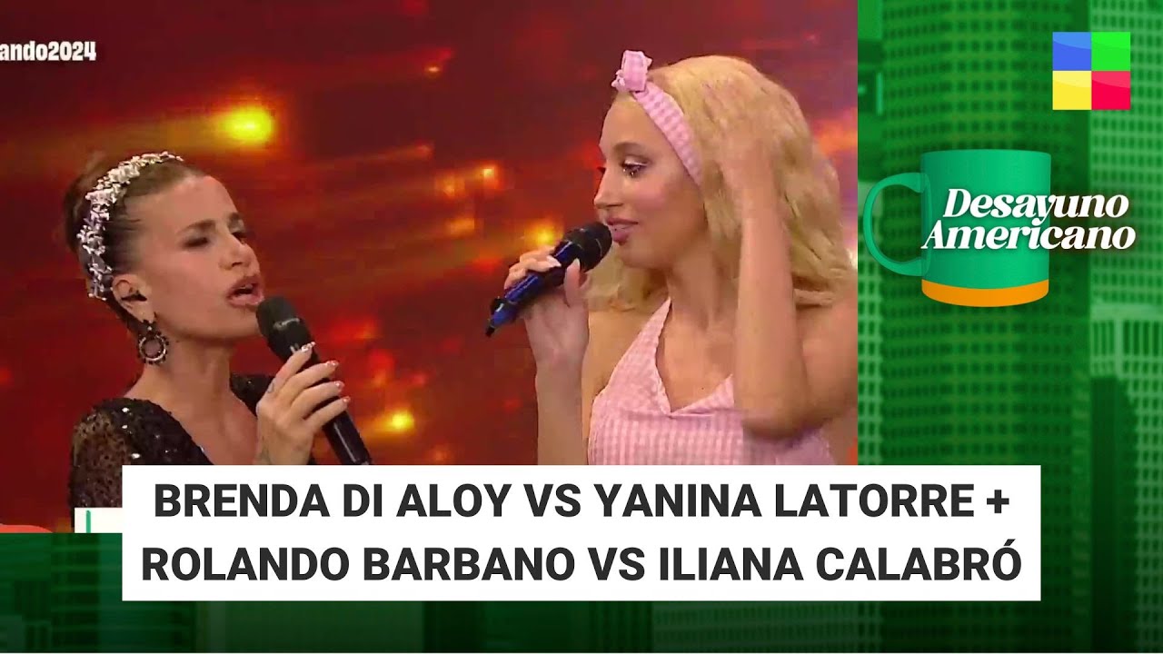 Brenda Di Aloy-Yanina Latorre + Barbano-Calabró #DesayunoAmericano ...