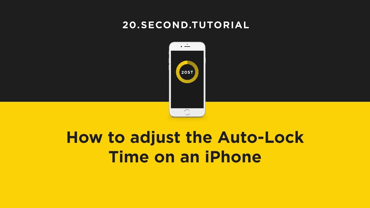 Set The Auto Lock Time On An IPhone Apple IPhone Tutorial 10 YouTube set-the-auto-lock-time-on-an-iphone-apple-iphone-tutorial-10-youtube