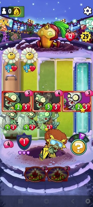 Pvz Heroes Daily Challenge Puzzle Party December 4th - YouTube