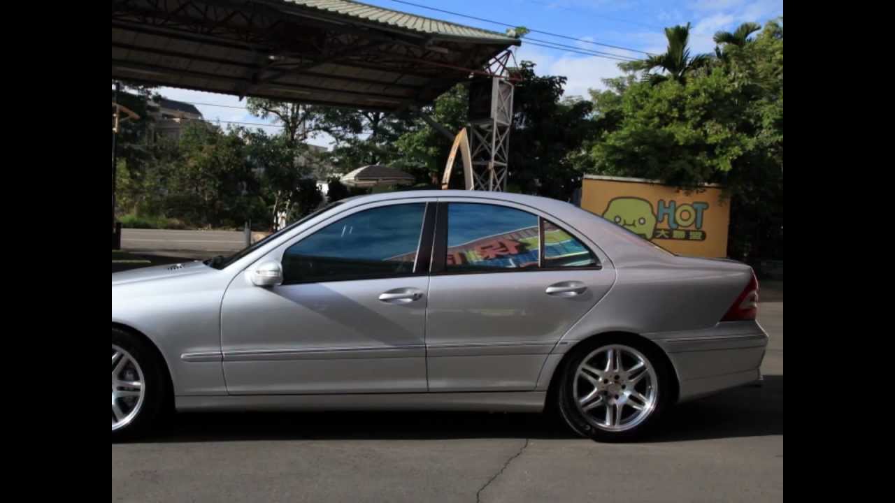 2002年 Benz 賓士 C320 BRABUS :崇聖嚴選法拍二手車 - YouTube