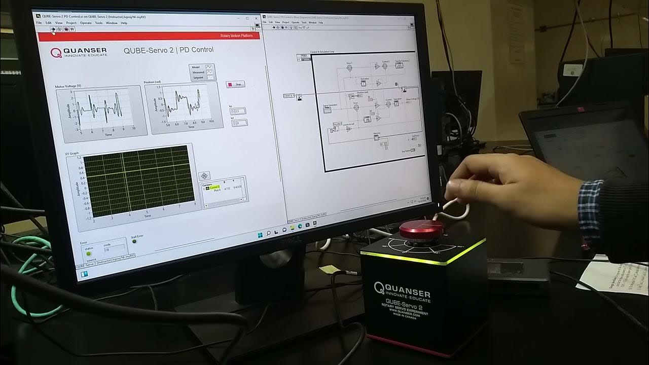 Qube Servo 2: PD Control - YouTube