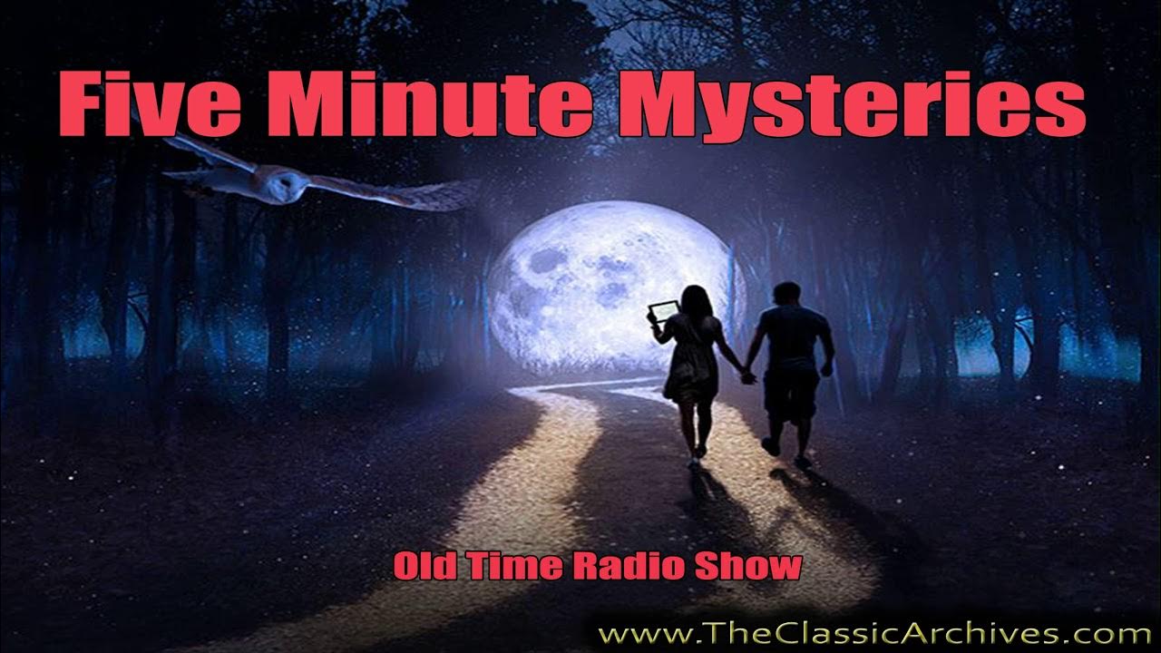 Five Minute Mysteries 1940's Blind Confession, Old Time Radio - YouTube