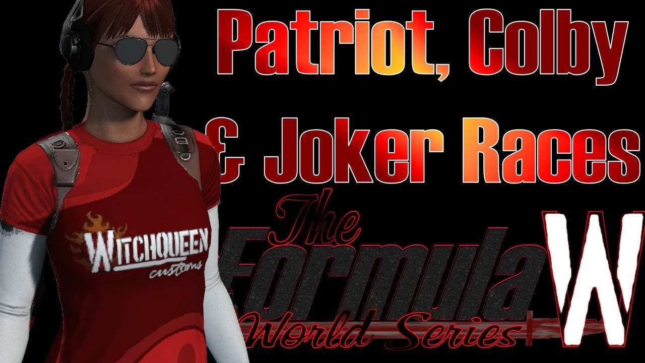 APB Reloaded - Formula W Patriot, Colby & Joker Race Results - YouTube
