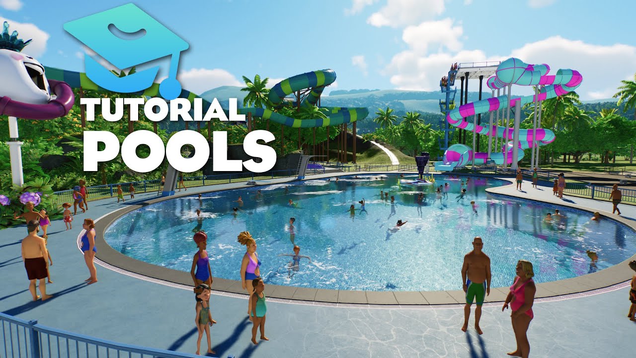 ALL about POOLS in Planet Coaster 2 Tutorial - YouTube