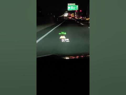 K7 프리미어 어댑티브 크루즈 콘트롤 & hud 동작 - YouTube