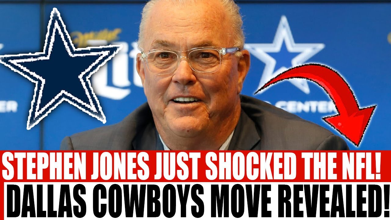 Breaking: Stephen Jones Stuns NFL with Bold, Unexpected Move | Dallas ...