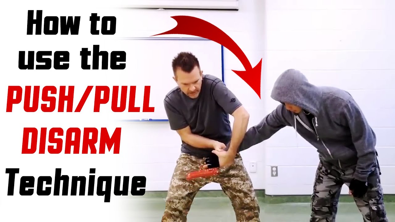Best Krav Maga Gun Disarms - How to use the Push/Pull Disarm Technique ...