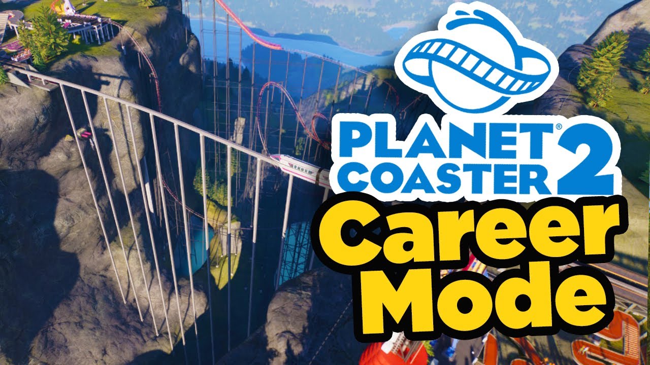 Summit Awesome is really hard! Planet Coaster 2 gameplay - YouTube