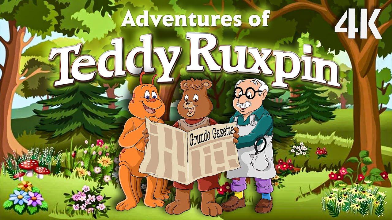 The Adventures of Teddy Ruxpin [Remastered Intro in 4K] / Приключения ...