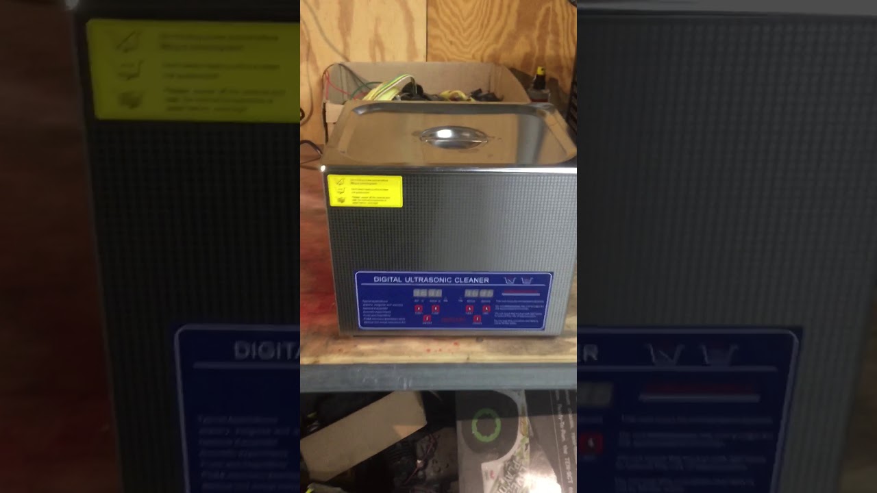 10l ultrasonic cleaner defect - YouTube